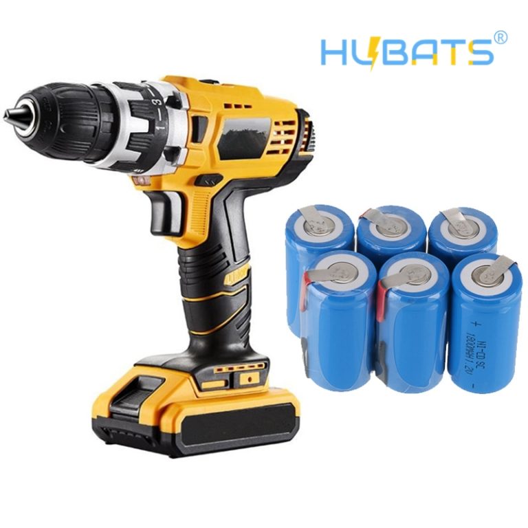 Ni-CD Sub C 1800mAh 1.2v 10C discharge rate Rechargeable battery, battery for Electric Drills ...