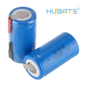 Ni-CD Sub C 1800mAh 1.2v 10C discharge rate Rechargeable battery, battery for Electric Drills ...