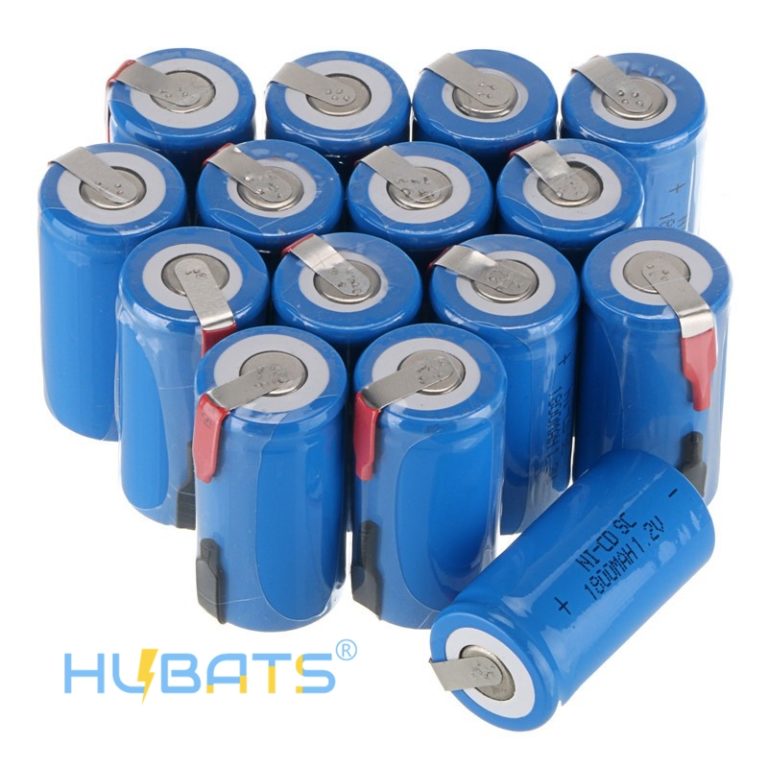 Ni-CD Sub C 1800mAh 1.2v 10C discharge rate Rechargeable battery, battery for Electric Drills ...