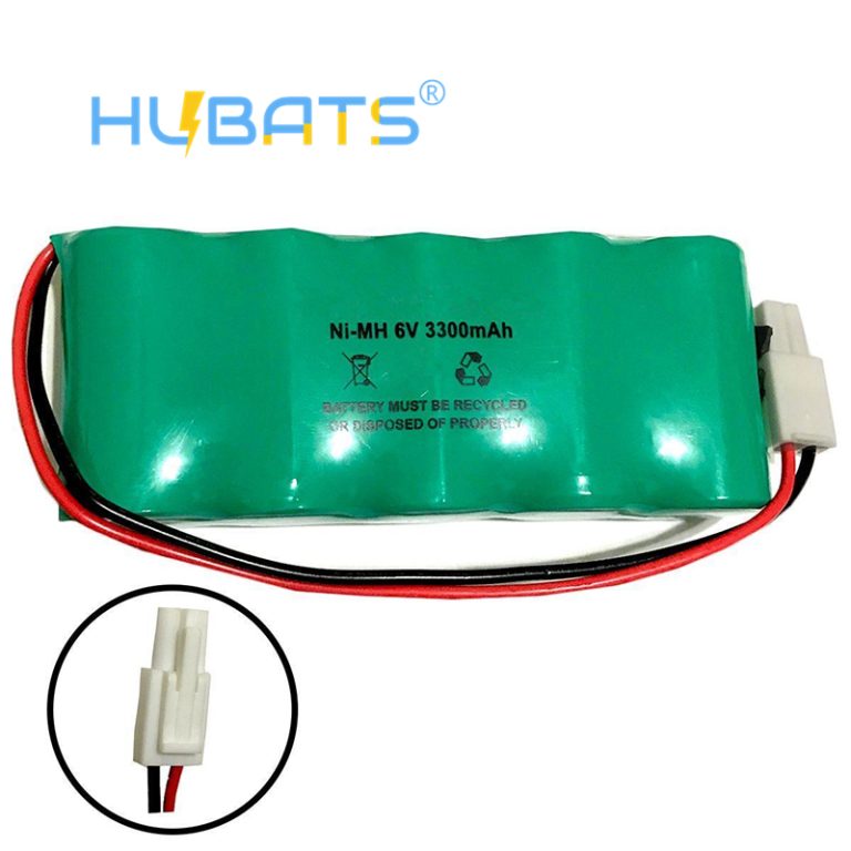 Ni-MH SC 3300mAh 6.0v battery with connector, battery Replacement for ...