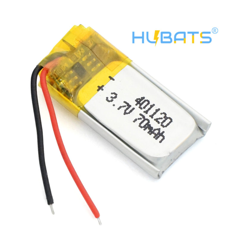 70mAh 401120 3.7V rechargeable li ion battery li polymer lithium ...
