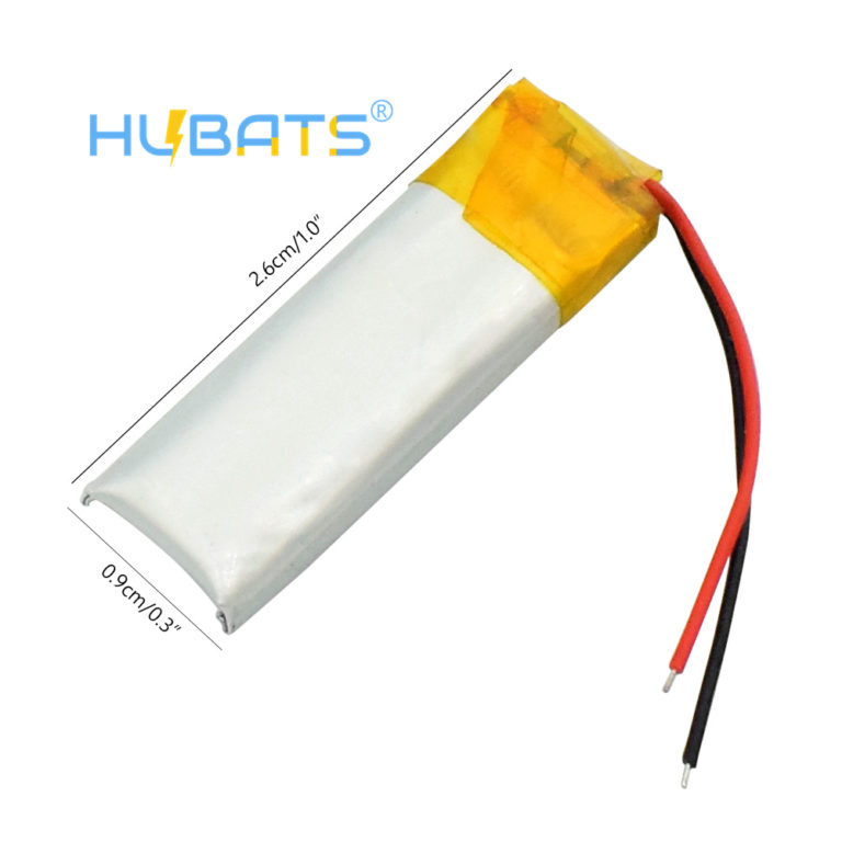 RECHARGEABLE 3.7V 90MAH LI-ION BATTERY 350926 Li-polymer Batteries ...