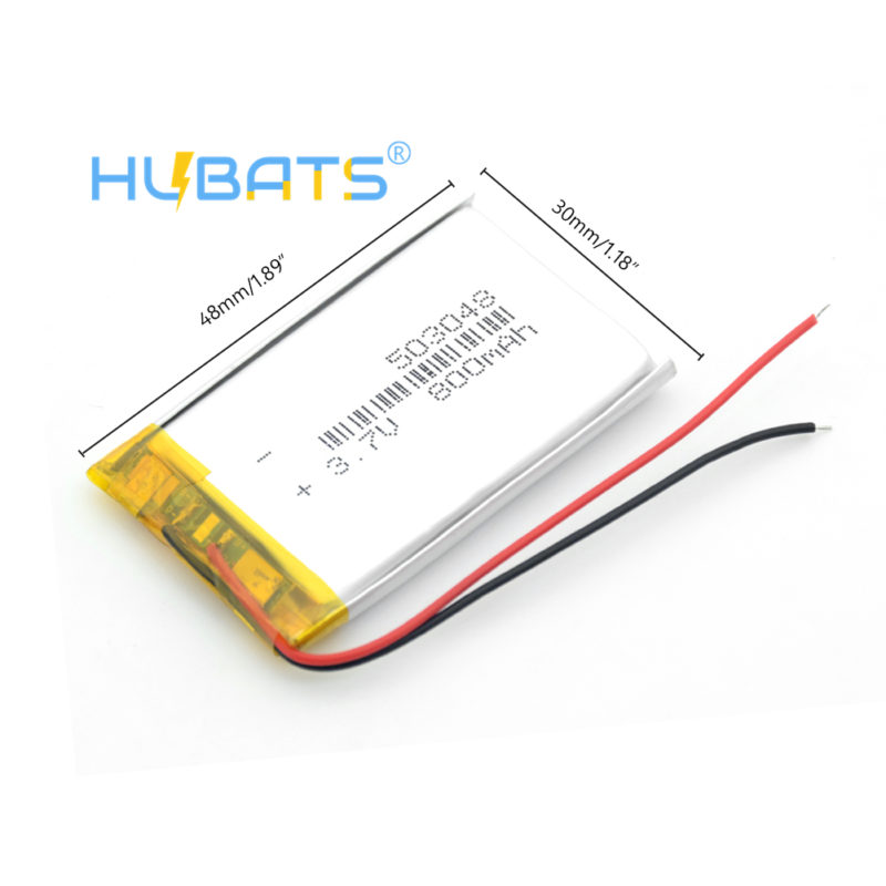 Rechargeable 3.7V 503048 053048 800MAH lithium polymer Battery,battery ...