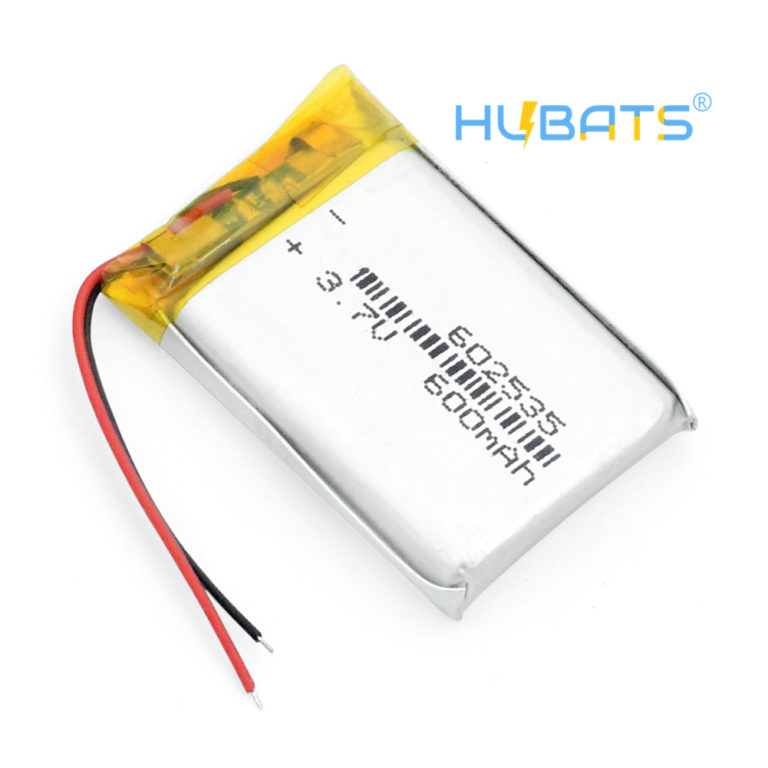 lithium battery lithium polymer Rechargeable battery 602535 600 mah 3.7 ...