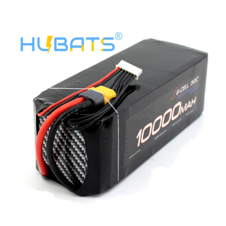 Lipo akku Li-polymer 6S 10000mAh 22.2V rechargeable Battery Pack 50C ...