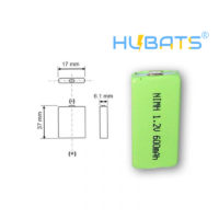 Ni-MH 1.2V F6 Chewing Gum batteries series F6 4/5F6 2/3f6 7/5F6 ...