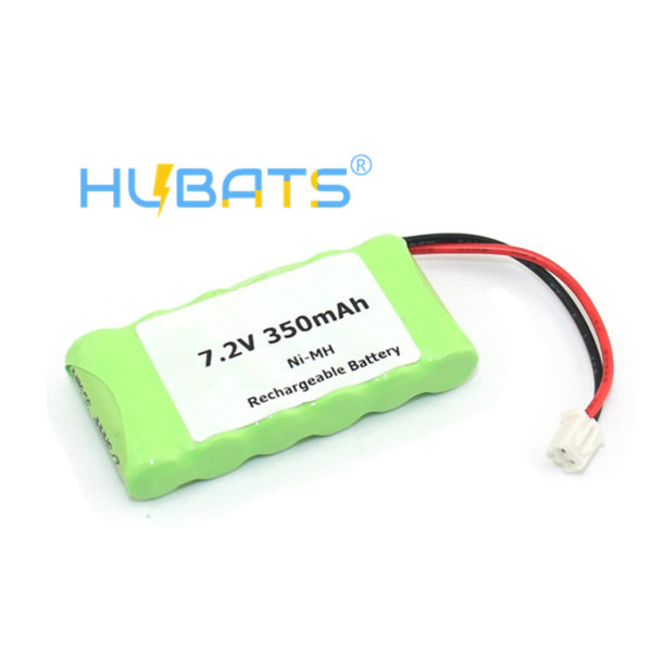 7.2V 350mAh 2/3AAA NiMH Rechargeable Battery With JST-SMP Connector | Hubats