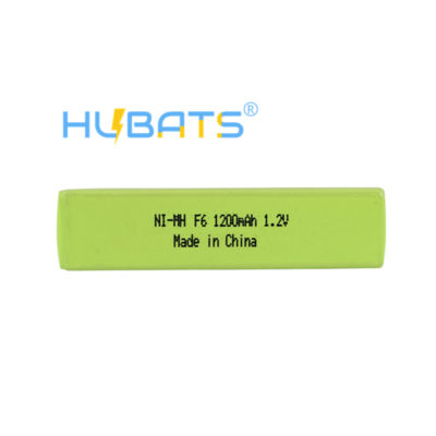 1.2V rechargeable ni-mh battery 7/5F6 67F6 F6 1200mAh Chewing Gum cell ...