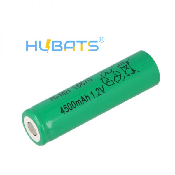 18670 4500mAh 1.2v Ni-MH | Hubats