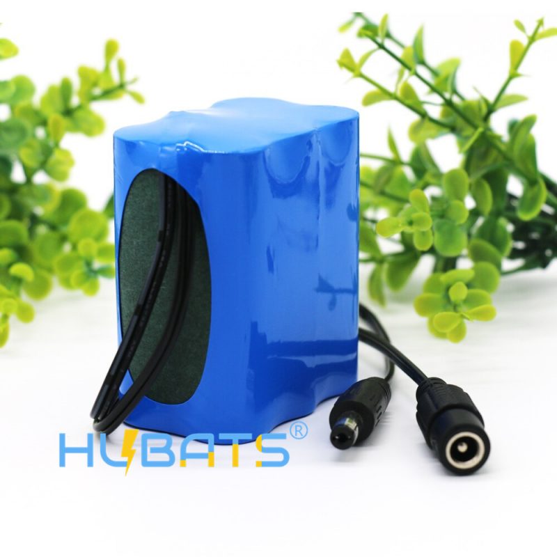 11.1V 6000mAh 6Ah Battery Pack, battery for LED Lamp Light Backup Power ...