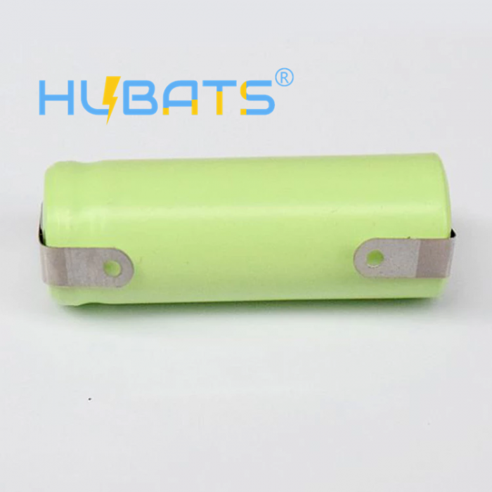 2/3AAA 400mAh 1.2V rechargeable battery ni-mh cell with tab pins for ...
