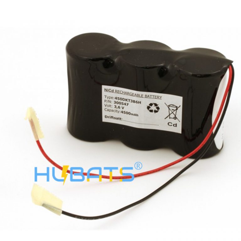 4500mAh 3.6v 4.5Ah Ni-CD battery Nickel Cadmium Rechargeable pack for ...