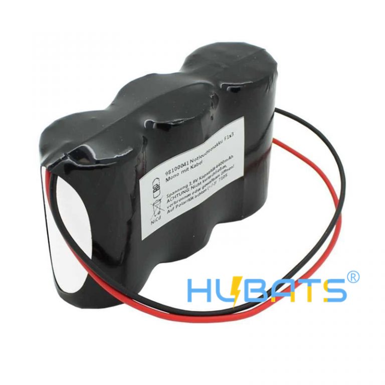 4500mAh 3.6v 4.5Ah Ni-CD battery Nickel Cadmium Rechargeable pack for emergency light