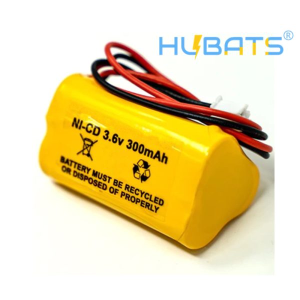 3.6v 300mAh Ni-CD AA Battery for Emergency Light | Hubats