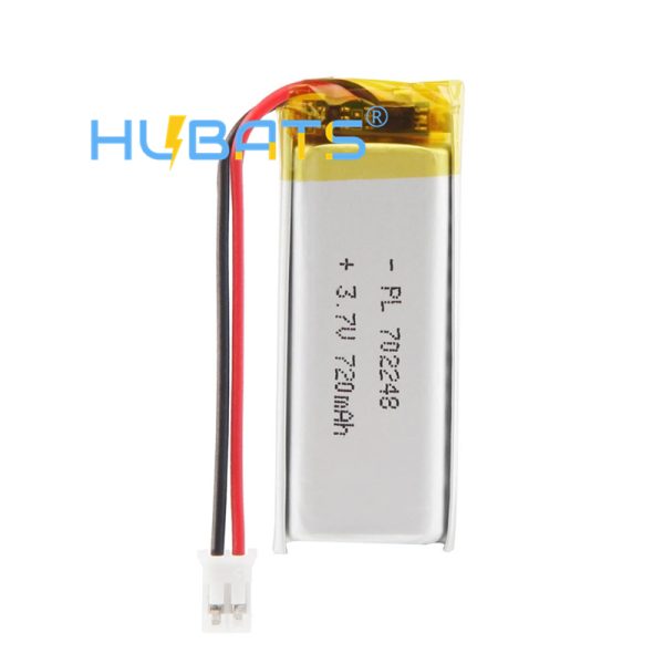 702248 720mAh 3.7v Lipo Li-polymer rechargeable battery