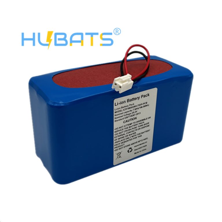 25.2V 7800mAh 196.56Wh Li-ion battery pack For Cord lighting ...