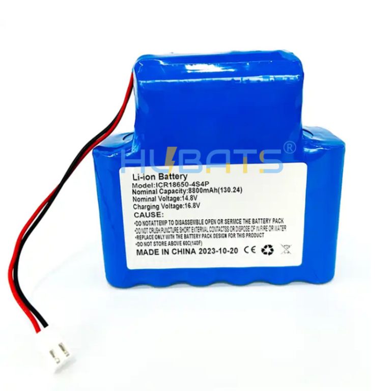 ICR18650 4S4P 14.8V 8800mAh for LED Stage Lighting | Hubats