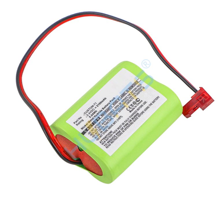 2100mAh 2.4v Ni-MH battery for Emergency Light | Hubats