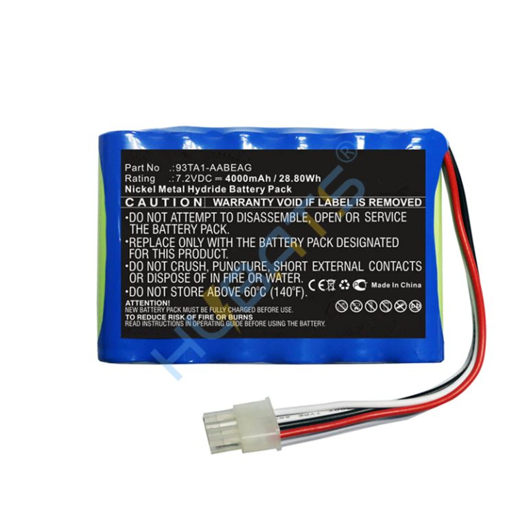 4000mAh 7.2v 4/3A 17670 battery for Multimeter | Hubats
