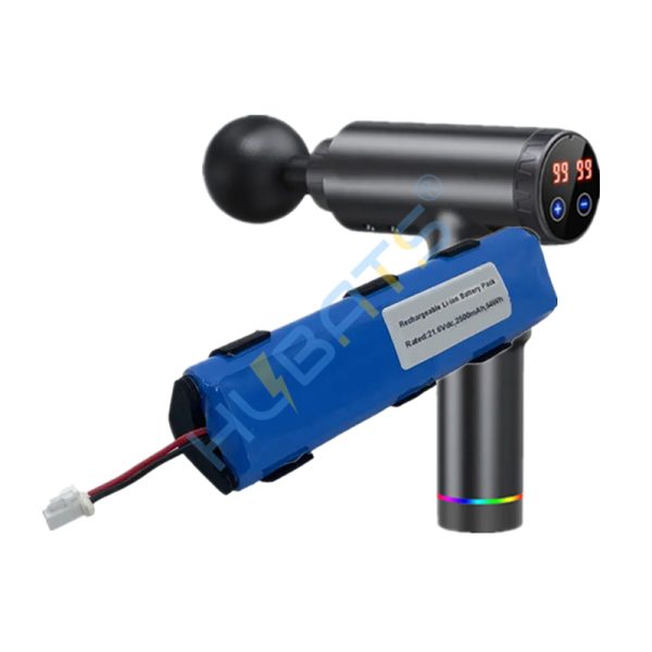Massage gun battery 21.6v 2500mah for fascia gun | Hubats