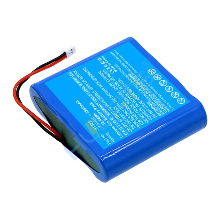 Li-ion 18650 2S2P 5200mAh 7.4v lithium ion rechargeable battery pack ...
