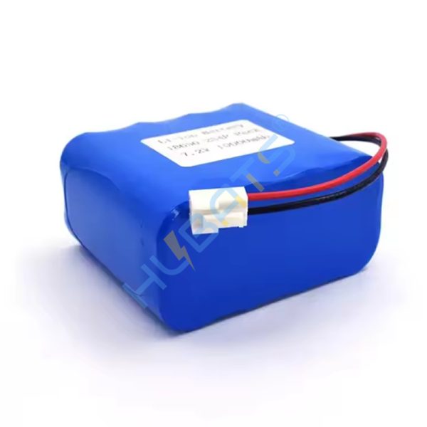 7.4V 8.8Ah Li Ion Battery Pack 18650 4S2P 8800mAh for LED light | Hubats