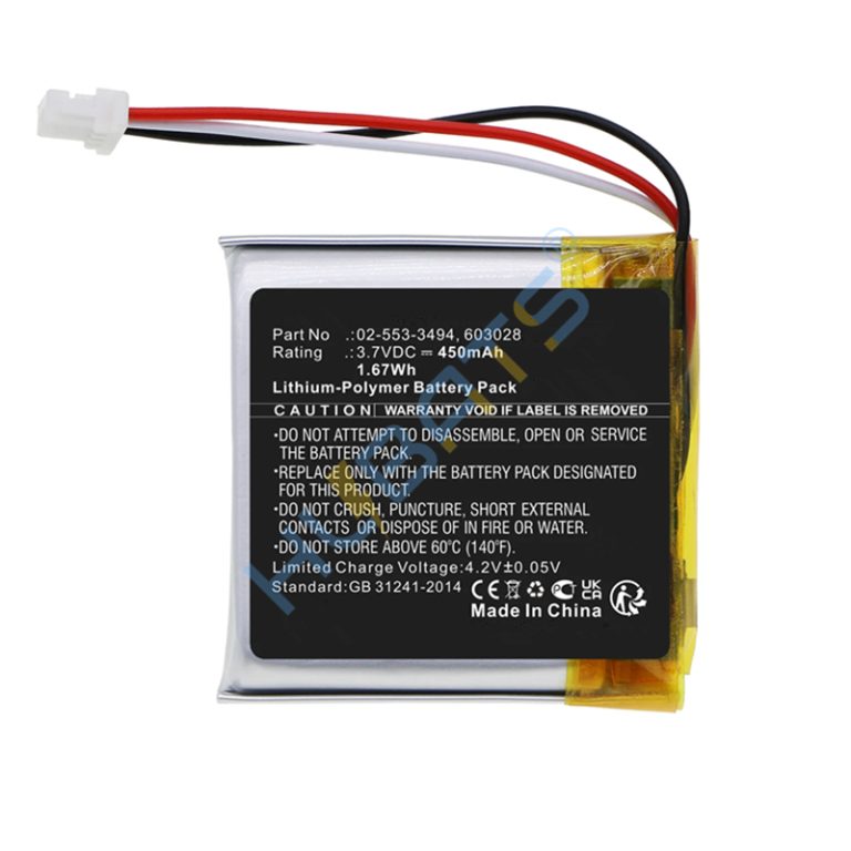 Li-Polymer 3.7v (1S) | Hubats